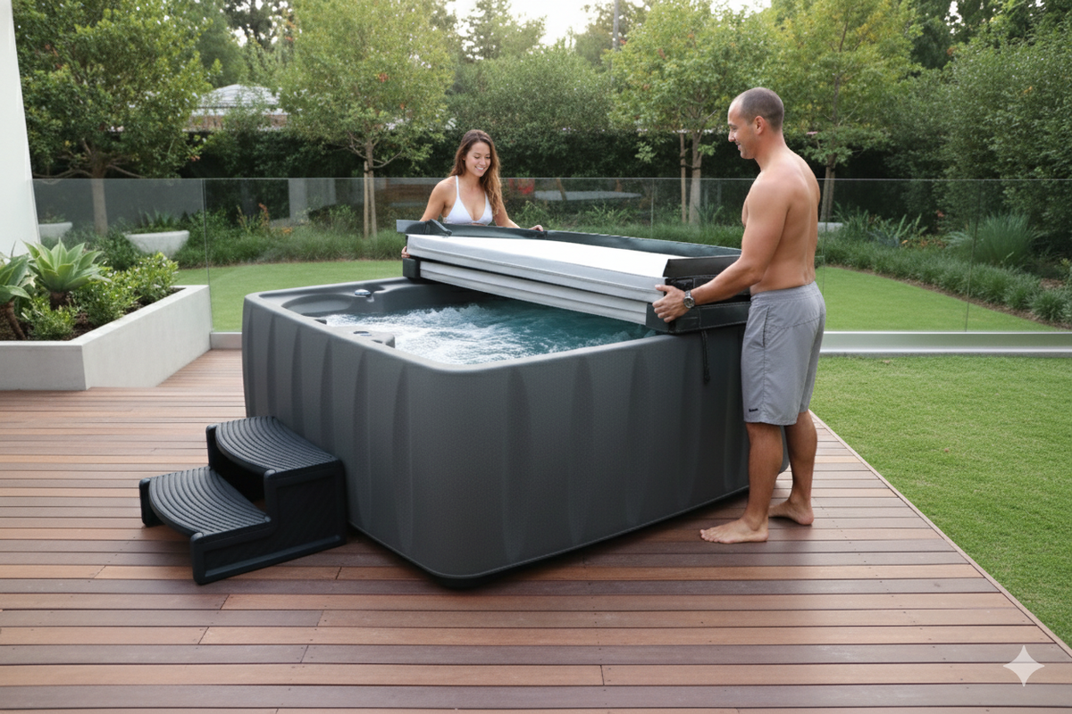 Shop AquaRest Spas | Plug and Play Hot Tubs Shipped Free in the US