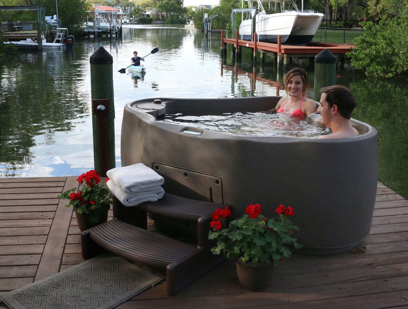 Shop AquaRest Spas | Plug and Play Hot Tubs Shipped Free in the US